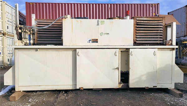 2 Units - Schwing Model Ksp 220 Sludge/paste Pump With 400 Hp Hydraulic ...