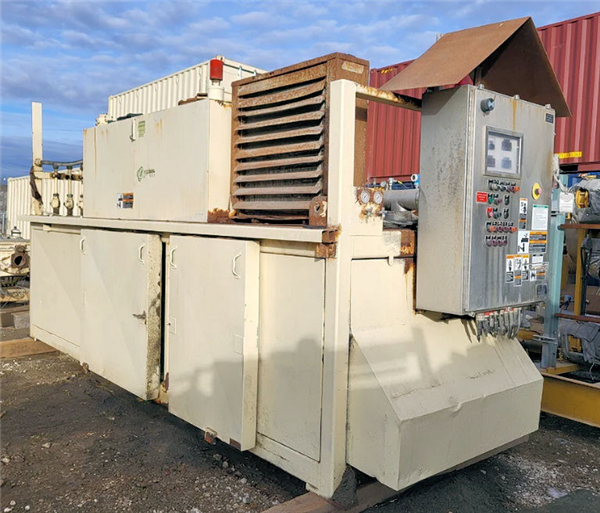 2 Units - Schwing Model Ksp 220 Sludge/paste Pump With 400 Hp Hydraulic ...