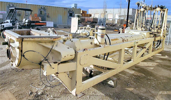 2 Units - Schwing Model Ksp 220 Sludge/paste Pump With 400 Hp Hydraulic ...
