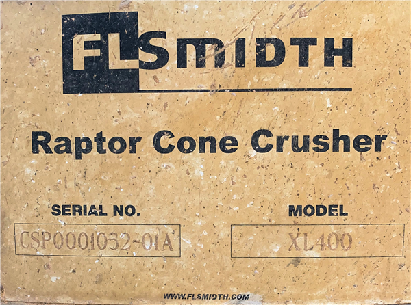 Flsmidth / Excel Raptor Xl 400 Cone Crusher
