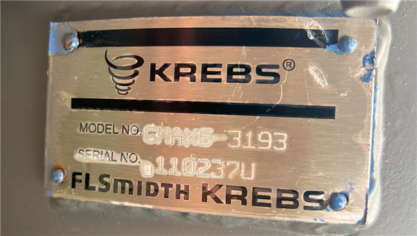 Flsmidth Krebs Model Gmax6-3193 6" Hydro-cyclone